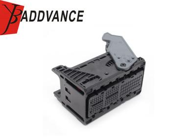 China 114 Pin Sealed Female Connector PA66 GF30 Black 560155-1401 20.83mm Width for sale