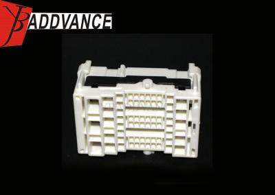 China 65 Pin White Female Unsealed Waterproof Auto Electrical Connector PA66 GF Car Accessory for sale