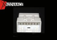 China 14 Pin Male Unsealed White Automotive Electrical Connector 16-22AWG PBT GF10 for sale