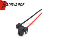 China 2 Pin Male Fuel Pump Connector Wire Harness 20.83mm Width PA66 GF for sale