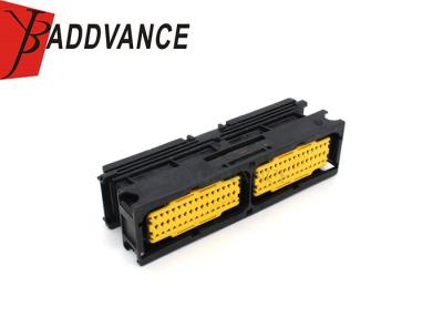 China 90-Pin Black PBT-GF15 Female Sealed Automotive Connector - 16-22 AWG Wire Size, -40°C to 120°C Operating Range for sale