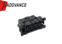 China TE Connectivity 348822-2 16 Way Female AMP Automotive Connector Housing Unsealed 16-22AWG for sale