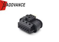 China PA66GF25 12 Pin Female TE Connectivity Wire Harness Connector Housing 16-22AWG for sale