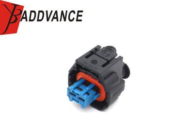 China 2-Way Female Sealed Black BOSH Connector Housing 16-22 AWG Wire Size -40°C to 120°C Temperature Range for sale
