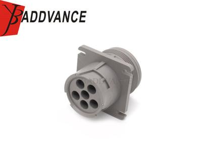 China Deutsch HD10-6-12P 6 Way Automotive Connector Housing Gray Male 16-22AWG for sale