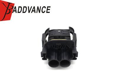 China 10102694 10102687 2 Pin Black Female Sealed Automotive Electrical Connector PA66 GF 125C for sale