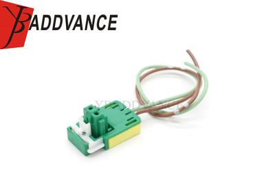China 2 Pin Blue Yellow Airbag Connector Housing AP-10 with Wire 45.92mm Length 125°C Temperature Range for sale