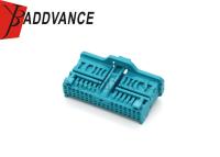 China TE AMP 2367107-1 32 Pin Nano MQS Female Connector Housing Blue PA66 GF for sale