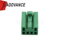 China 6 Pin Female Unsealed Green Automotive Connector 6 Way PA66 GF for VW for sale