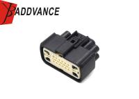 China Molex 34985-1601 Equivalent 16 Pin Female Sealed Hybrid Wire Connector 16-22AWG for sale