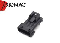 China TE Connectivity AMP 4 Pin Male Timer Connector 2.8mm 110 Black Sealed PBT for sale