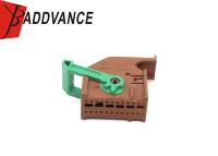 China TE AMP 284227-5 24 Way Male Unsealed Wire Harness Connector Brown Auto for sale