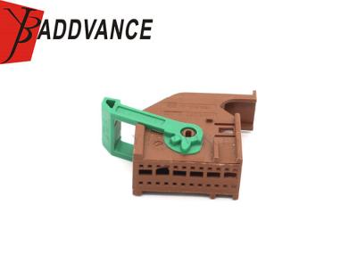 China TE AMP 284227-5 24 Way Male Unsealed Wire Harness Connector Brown Auto for sale