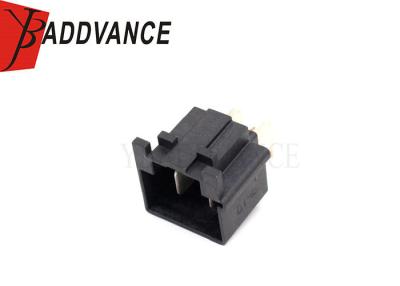 China 2 Pin Male PPA-GF30 Automotive Plug Connector 10508179 Unsealed Black 16-22AWG for sale