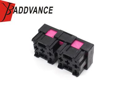 China 18 Pin Black Female Unsealed Automotive Electrical Connector PA66 GF 125°C for sale