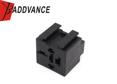 China 5 Pin Black Unsealed Automotive Relay Connector Housing PA66 GF 125°C for sale