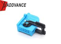 China FCI 12 Pin Female Blue PBT GF15 Automotive Connector Housing 16-22AWG for sale