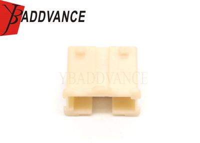 China 10 Pin Male Automotive Wiring Connector 16-22AWG Unsealed Beige PBT Housing for sale