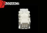 China 8 Pin Female Electrical Cable Connector 8-1-126 PBT Plastic 0.64mm Tab for sale