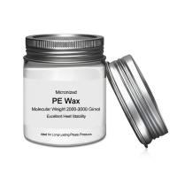 China Micronized PE Wax Molecular Weight 2000-3000 G/mol Excellent Heat Stability Ideal for Long-Lasting Plastic Products for sale