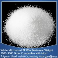 China White Micronized PE Wax Molecular Weight 2000-3000 Gmol Compatible with Most Polymers Used in Plastic Processing Industry for sale