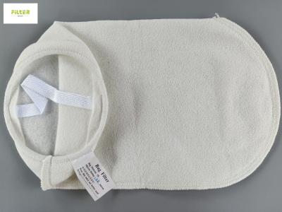 China Plastic Ring Welded Liquid Filter Bag PP / PE / Nylon Mesh 100 Micron for sale