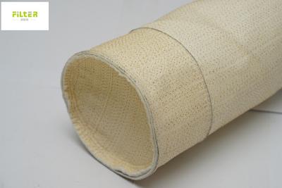 China 450 - 550g Cement Industry High Temperature Filter Bags Nomex Aramid PPS P84 for sale