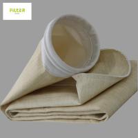 China 450 - 550g Cement Industry High Temperature Filter Bags Nomex Aramid PPS P84 for sale