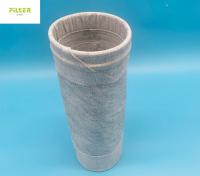 China 550gsm Round Disc Polyester Anti Static Filter Bag For Cement Plant for sale