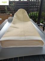China Asphalt Mixer Plant Dust Collector Aramid Filter Bag 500gsm for sale