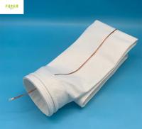 China Custom Anti Static Strip Filter Cloth Dust Filter Bag For Carbon Black Powder for sale