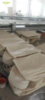 China Dust Collector Filter Bags Nomex Aramid With SS Ring Top for sale