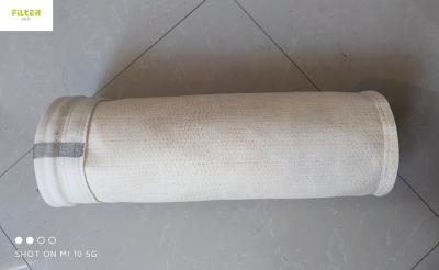 China 550GSM Nomex Filter Bag With High Temperature Silicone Glue for sale