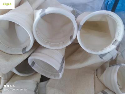 China Customized High Temperature 550GSM Nomex Aramid Filter Sleeves For Dust Industry for sale