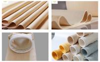 China PP Aramid PPS PTFE Fiberglass Dust Collector Filter Cloth Width 2.2m 450 - 800gsm for sale