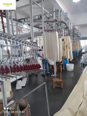 China Industrial Polyester Nomex Aramid Filter Sleeves For Steel Plant Cement Pant for sale