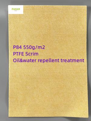 China High Temperature P84 PTFE Mesh Industrial Filter Cloth For Dust Collector for sale