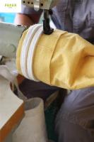 China P84 Polyimide Non Woven Felt Dust Collector Filter Bag For Cement for sale
