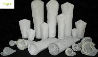 China Polyester Needle Felt Filter Bags with SS Snapband for Dust Removal Alkali Resistant for sale