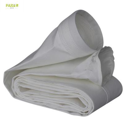 China High Strength Polyester Filter Bag For Cement Plant Dust Collector 1-200um for sale