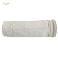 China Heat Set Fiberglass Filter Bag With PTFE Membrane For Dust Collection Filtration for sale