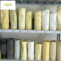 China Heat Set Fiberglass Filter Bag With PTFE Membrane For Dust Collection Filtration for sale