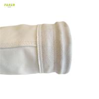China Fibreglass Needled Felt Filter Bag For Lime Kilns Filtration And Dust Collection for sale