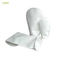 China PP PE Nylon Liquid Filter Bag With Plastic Ring Top And V Shape Bottom for sale