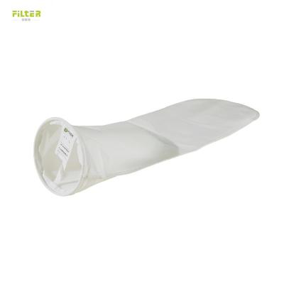 China 50 Micron PP PE Nylon PTFE Liquid Filter Bag For Water Filtration for sale