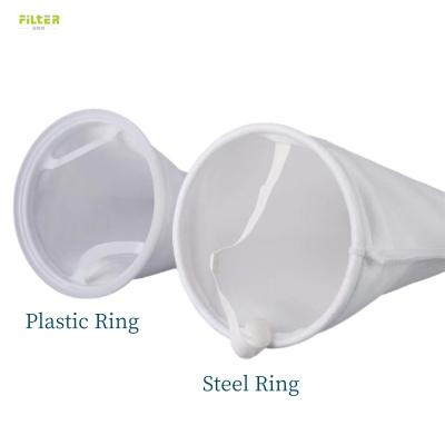 China PP Nylon Polyester Liquid Filter Bag 4# 102*360mm / 5# 152*560mm for sale