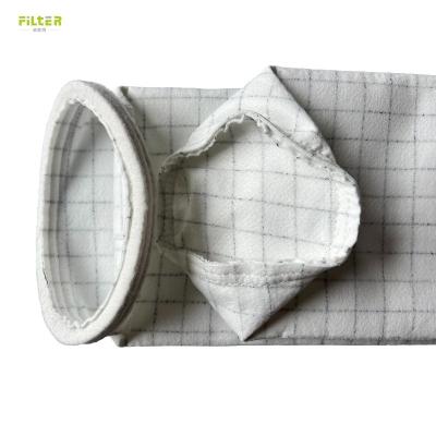 China 550GSM Polyester Anti Static Dust Filter Sock For Industry Filter for sale