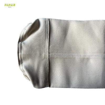 China 750GSM Fibergalss With PTFE Membrane Filter Bag For Cement Pant for sale