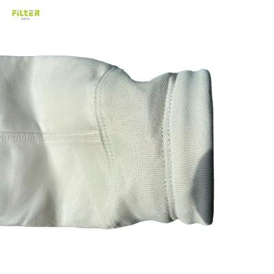 China Industrial 750GSM Fiberglass With PTFE Membrane Filter Bag for sale