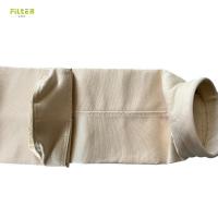 China Filter Industrial 800GSM Fiberglass PTFE Nomex Filter Sleeves For Dust Collector for sale